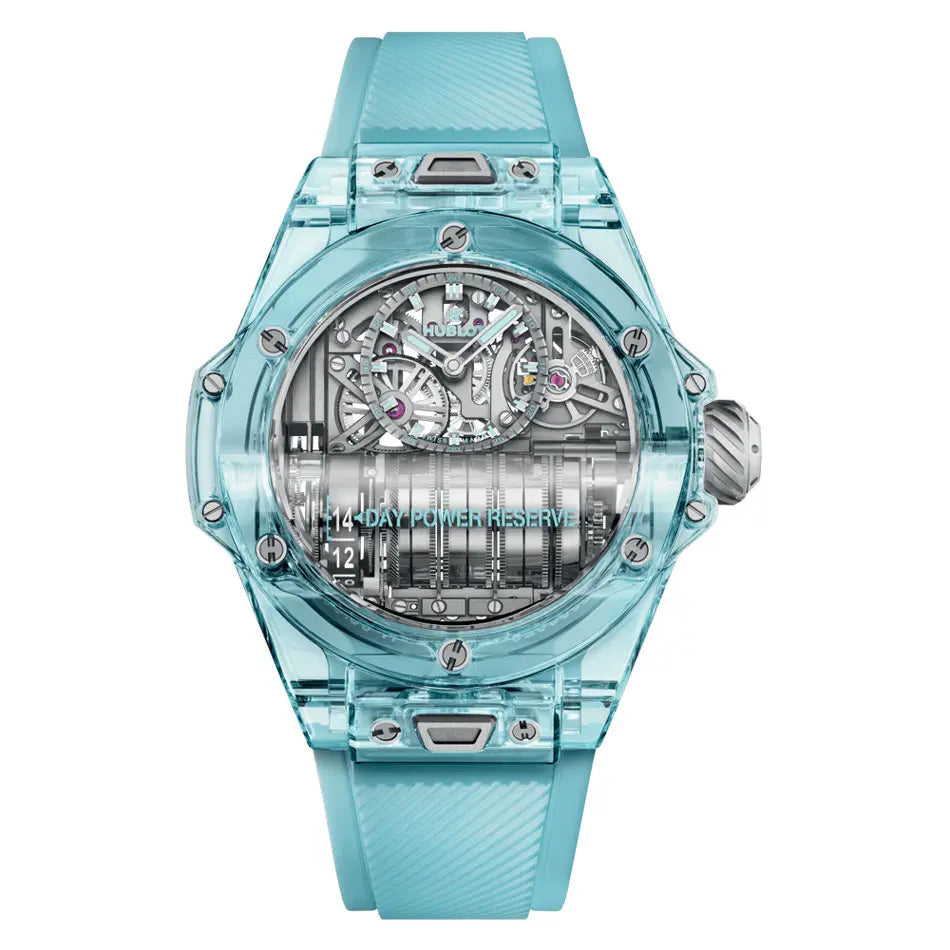 ビッグ・バン MP-11 14デイ パワーリザーブ ウォーターブルーサファイア – oomiya 公式サイト