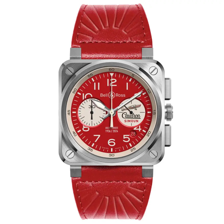 BR-03 CHRONO AILES ROUGES - BR0394-AR-ST/SCA｜ベル＆ロス – oomiya 公式サイト